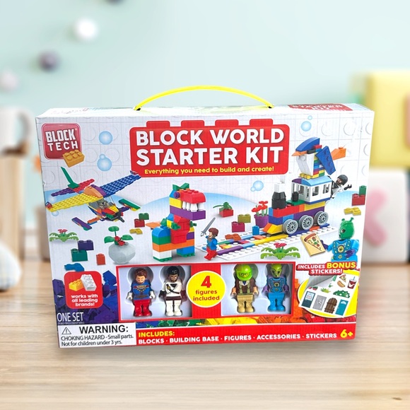 Block Tech | Toys | Block Tech Block World Starter Kit | Poshmark